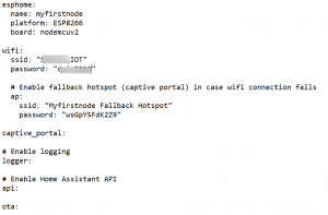 ESPHome – Introduction – Internet of Things projects